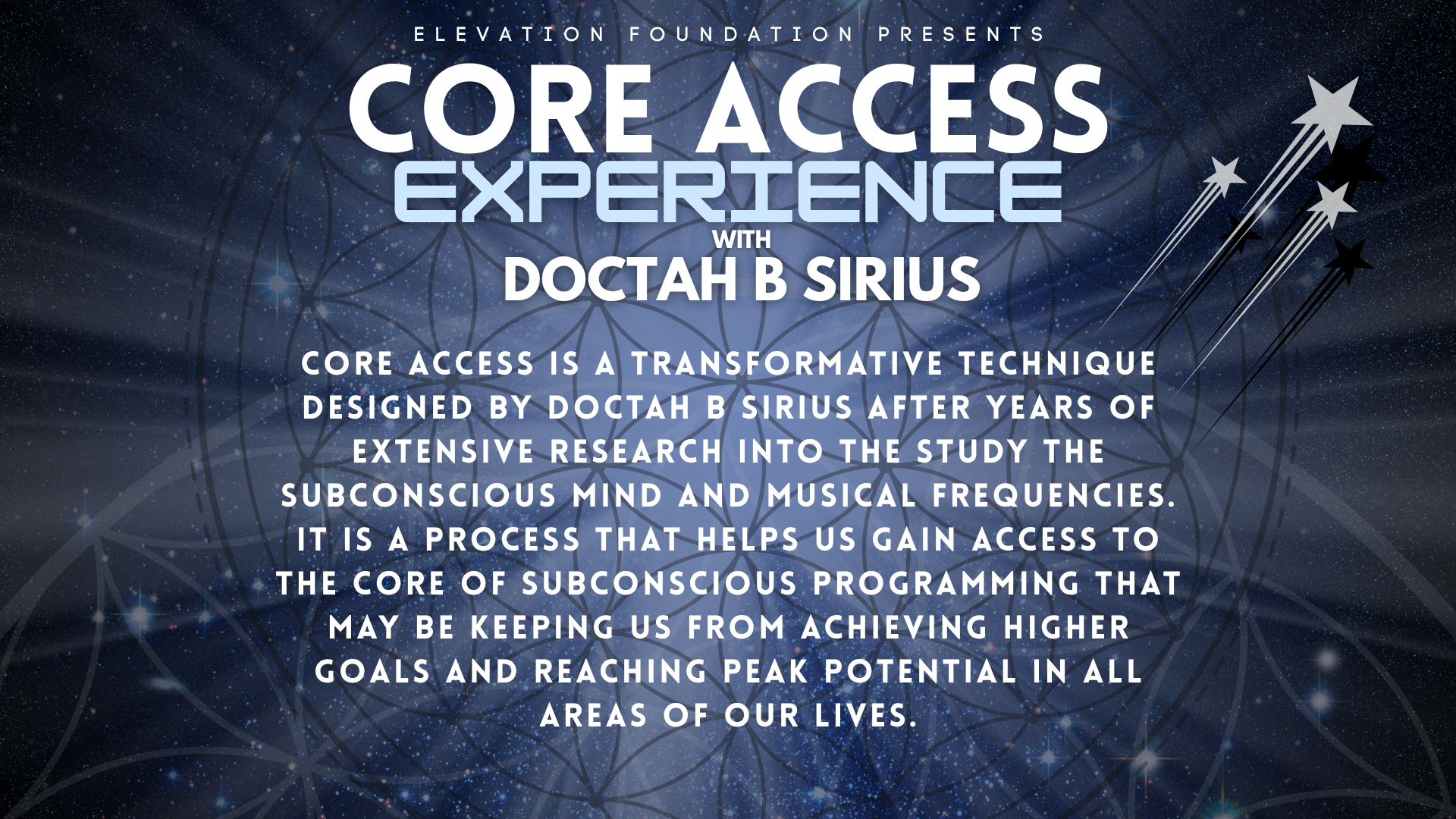 Core Access – Elevation Foundation